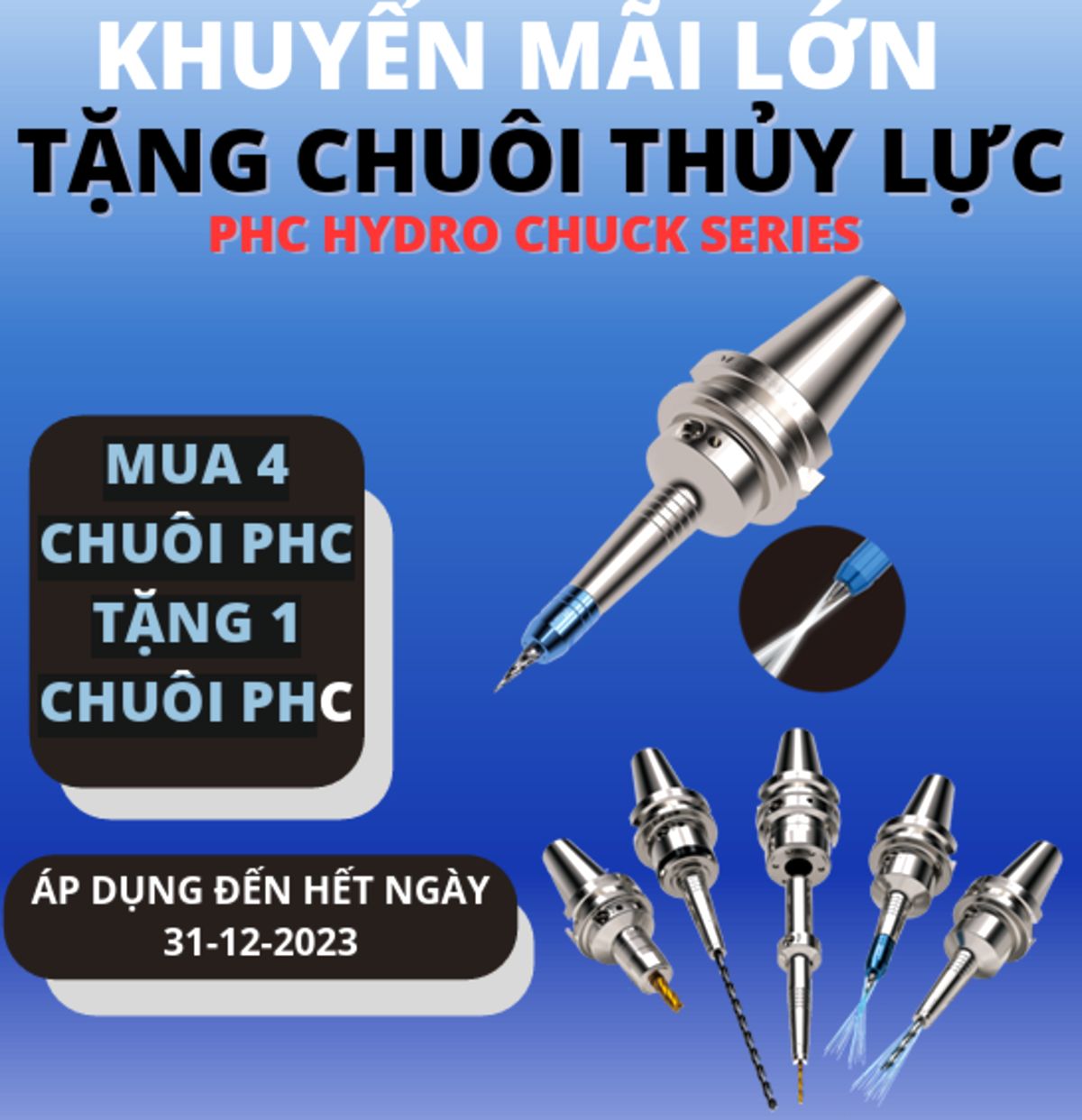 CHUÔI THỦY LỰC PHC NT TOOL-BIG SALE 2023